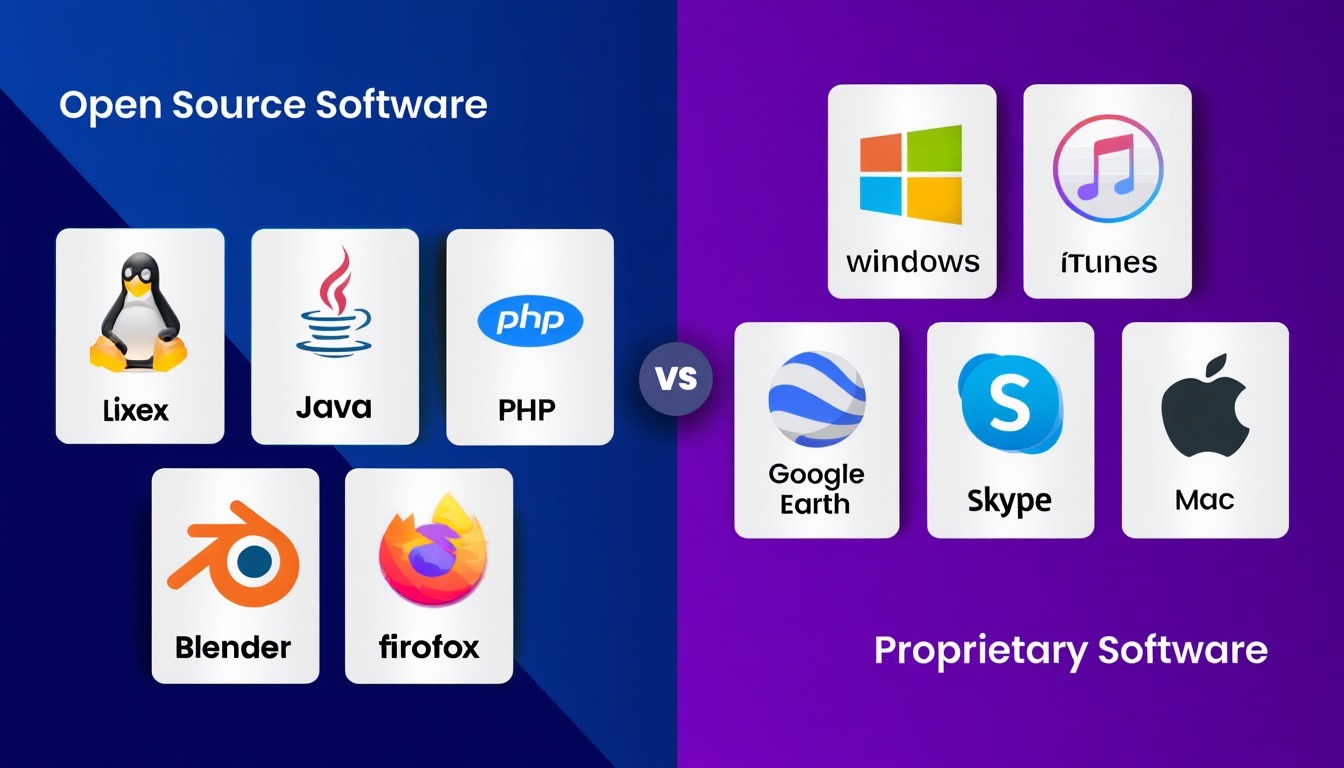 Open-Source Software Vs. Proprietary Software: Key Differences ...